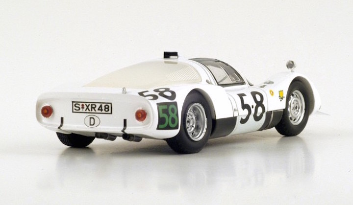 Spark Model, S4491, Porsche, 906/6, #58, Gunther Klass, Rolf Stommelen ...